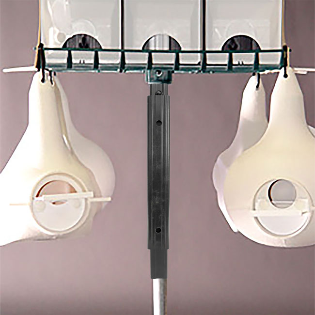 S&K Triangular Adapter for Round Poles – Best Purple Martin Products