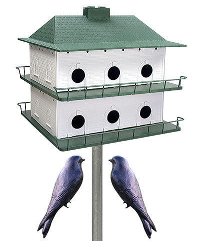 Heath 12-Room Two-Story Purple Martin House Package – Best Purple ...